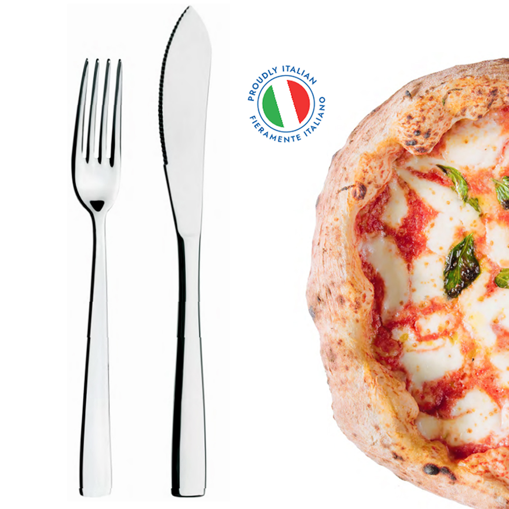 Casolaro Hotellerie Spa | Napoli pizza fork and knife